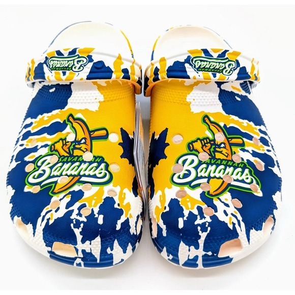 CROCS | Shoes | Crocs Classic Clogs Savannah Bananas Shoes Limited ...